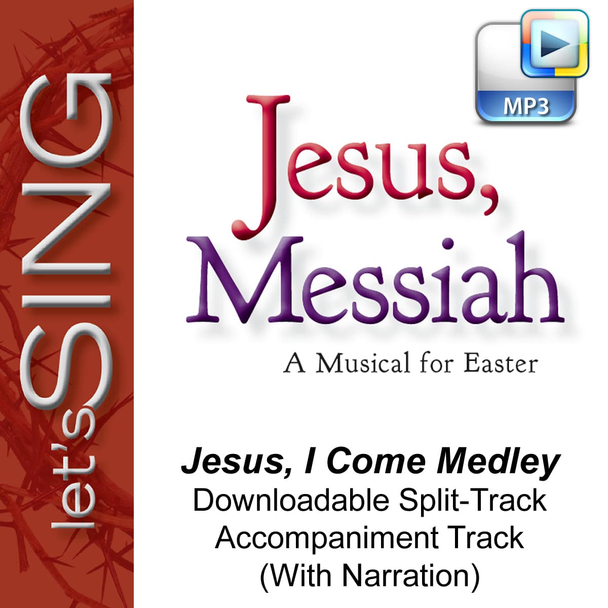 Jesus, I Come Medley - Downloadable Split-Track Accompaniment Track w ...