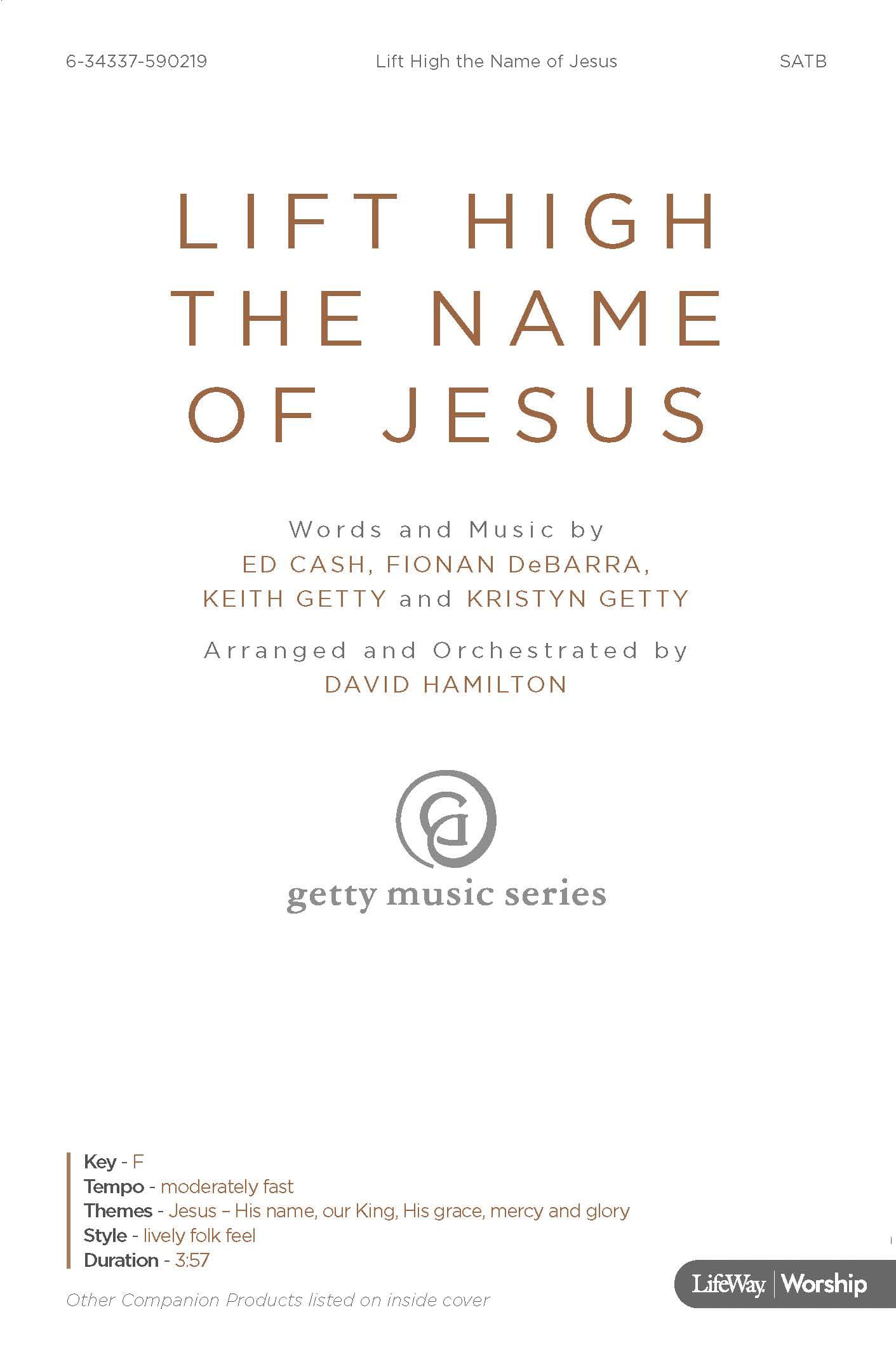 Lift High the Name of Jesus - Downloadable Split-Track Accompaniment ...