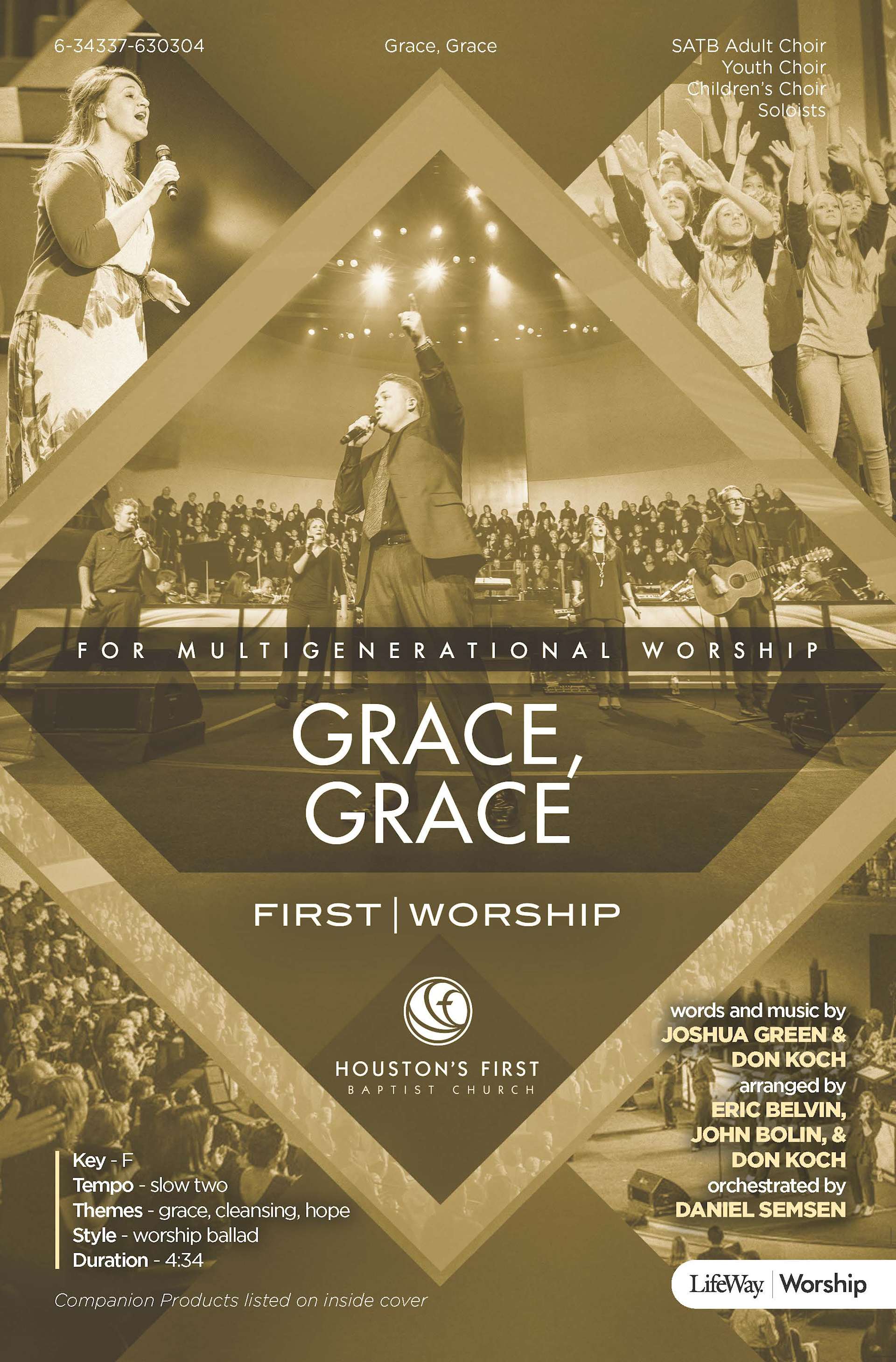 Grace, Grace - Anthem Accompaniment CD | Lifeway