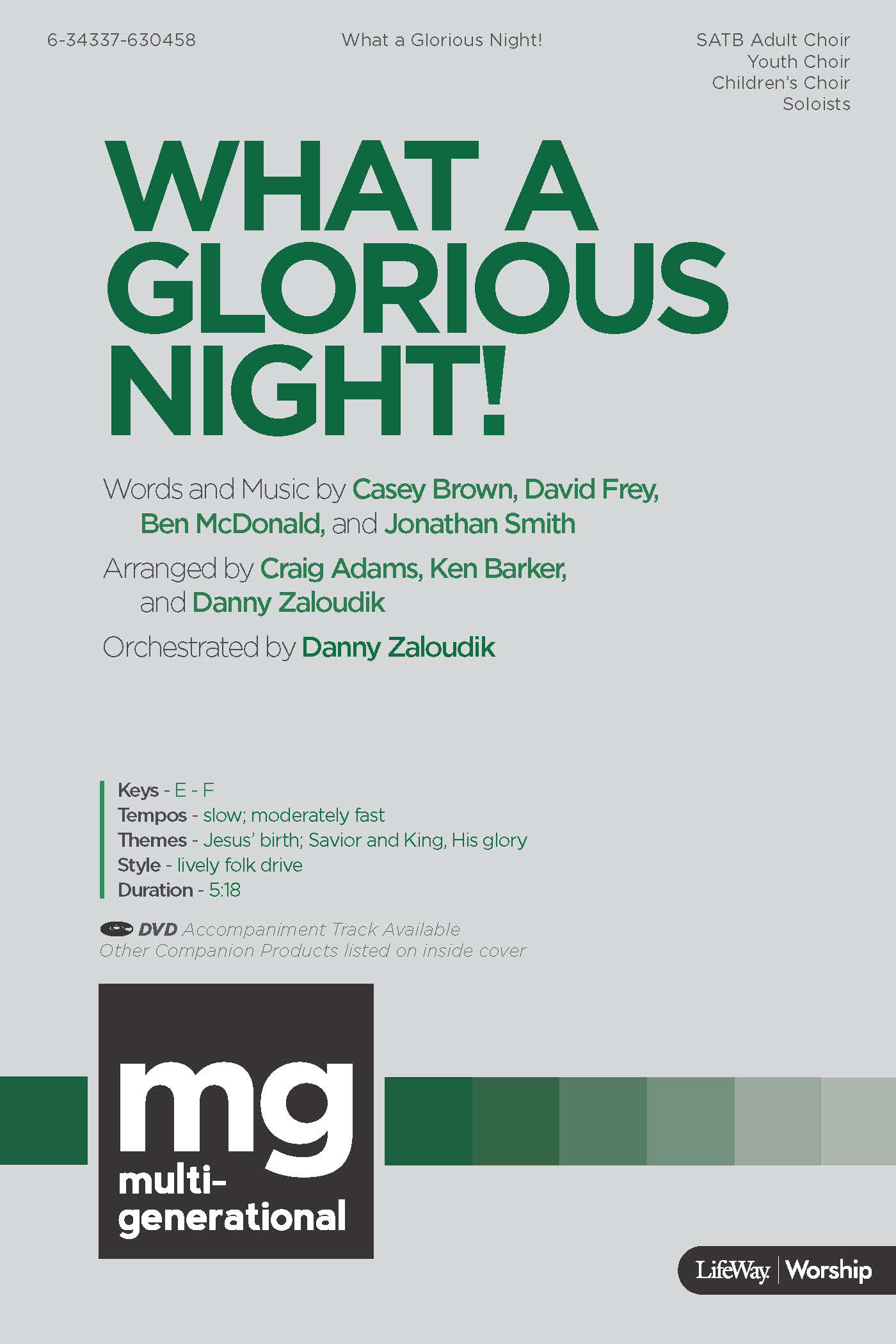 What a Glorious Night! - Downloadable Anthem (Min. 10) | Lifeway