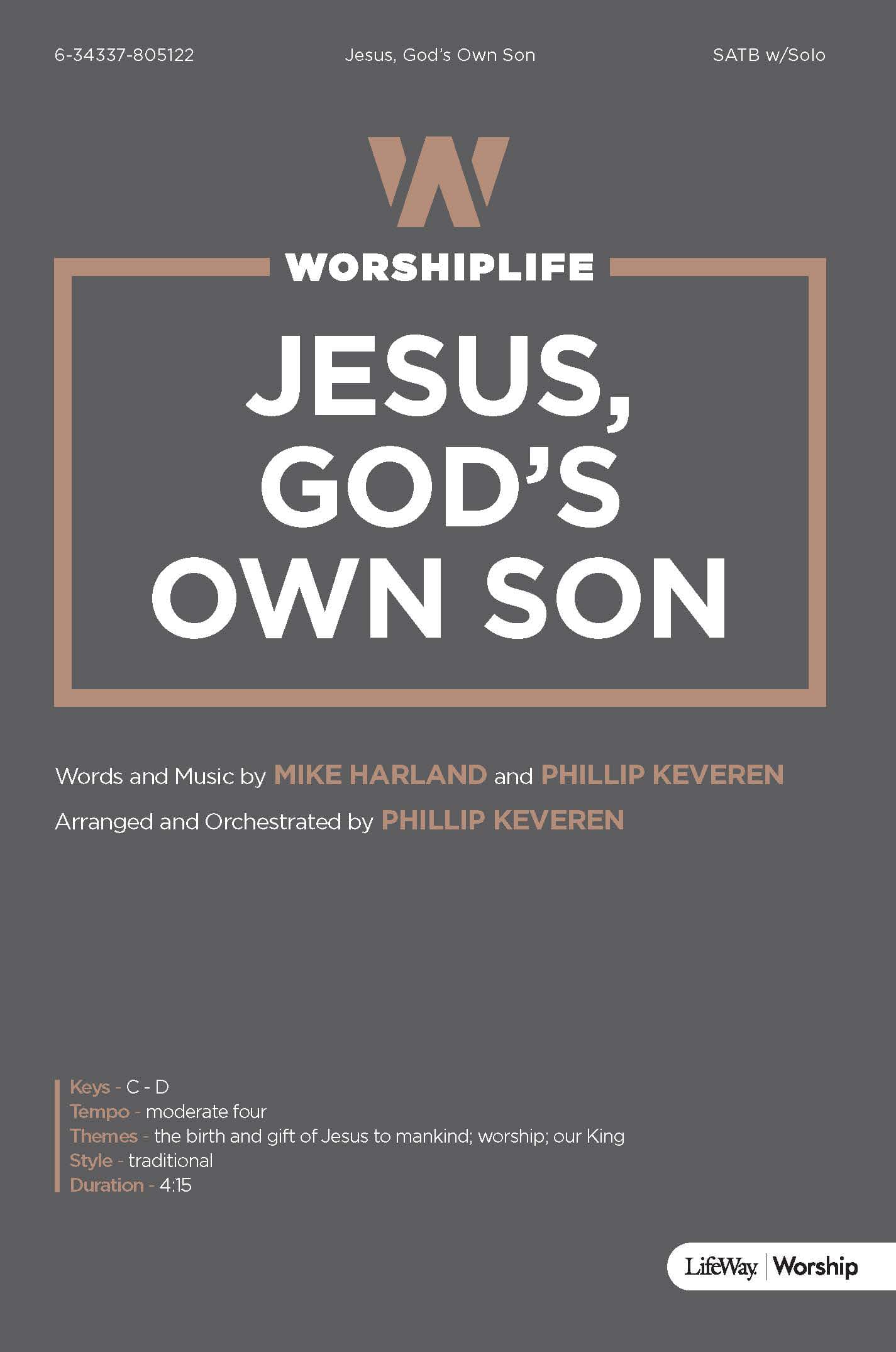Jesus, God's Own Son - Downloadable Split-Track Accompaniment Track ...