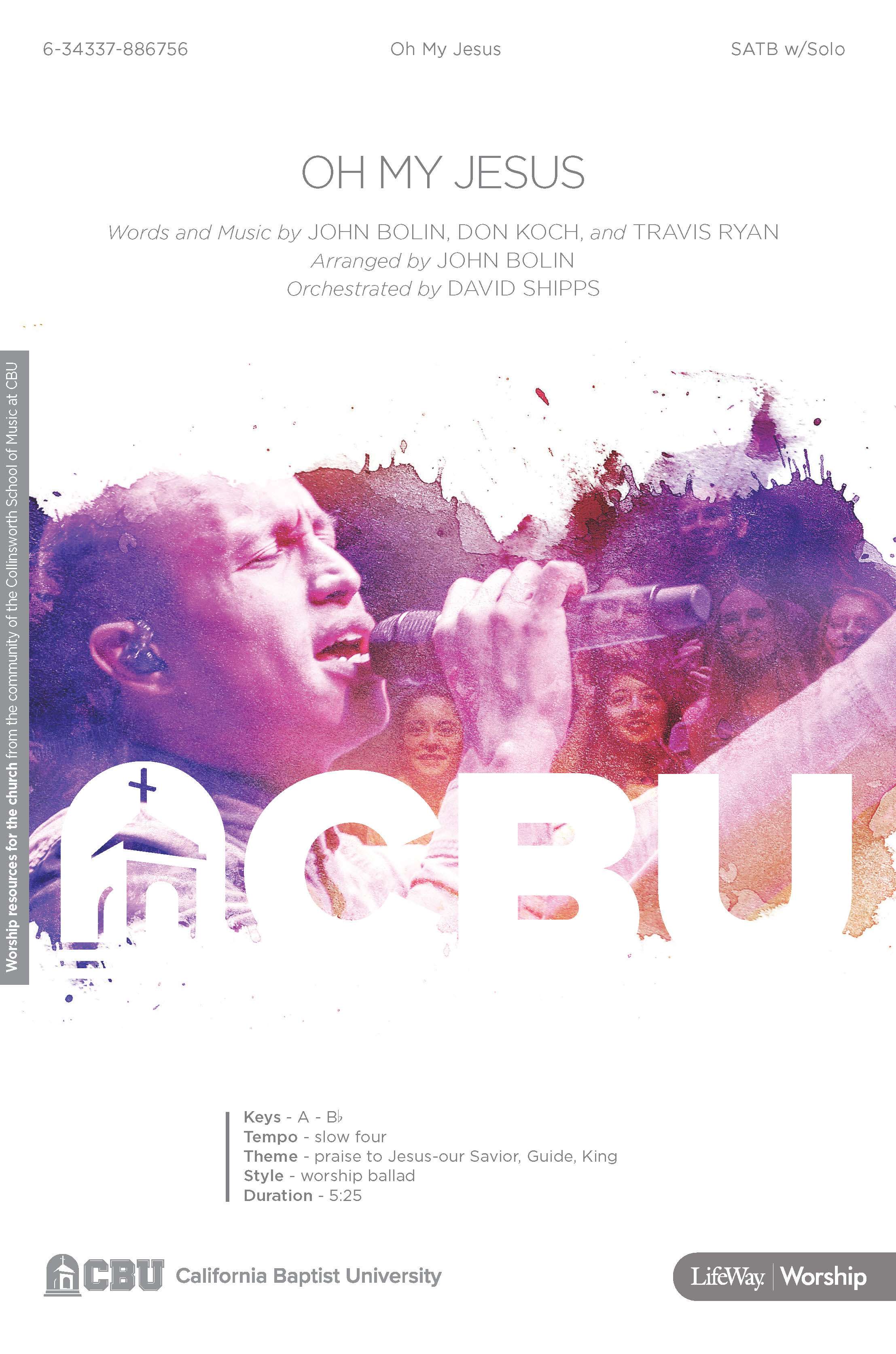 Oh My Jesus - Downloadable Tenor Rehearsal Track | Lifeway