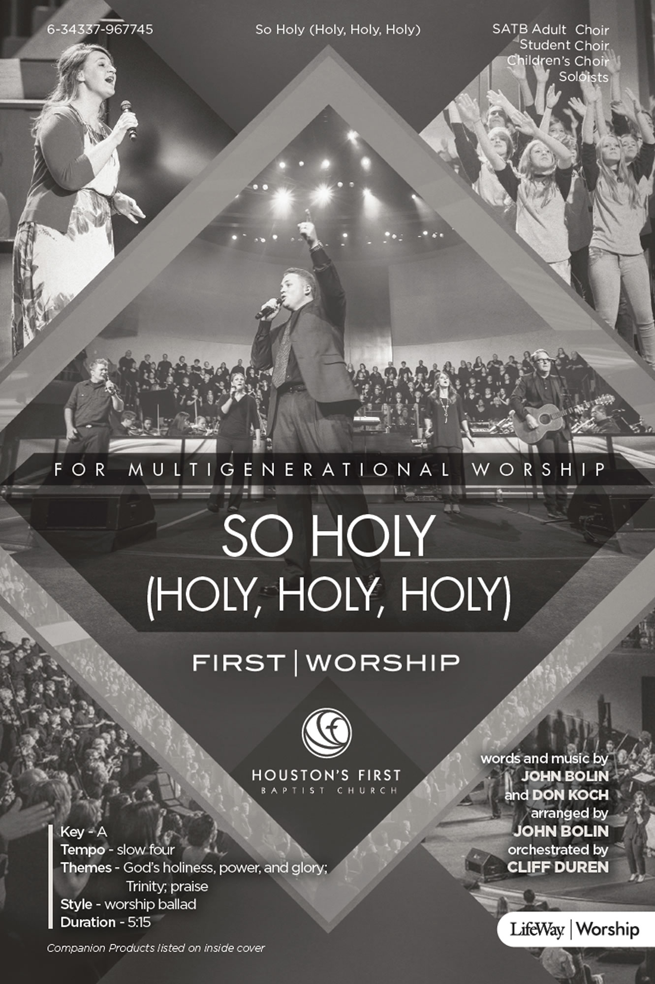 So Holy (Holy, Holy, Holy) - Downloadable Split-Track Accompaniment ...