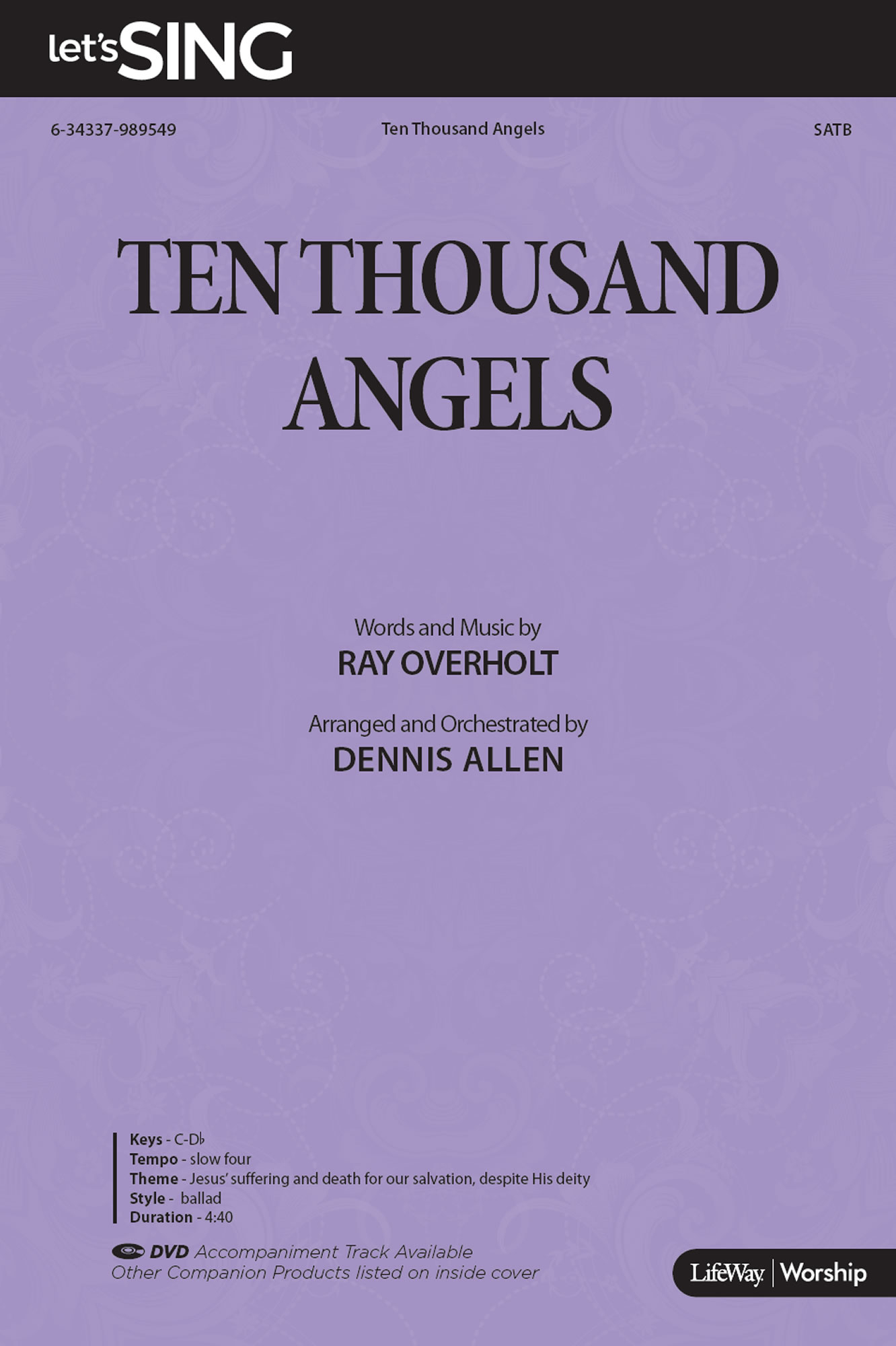 Ten Thousand Angels - Anthem Accompaniment CD | Lifeway
