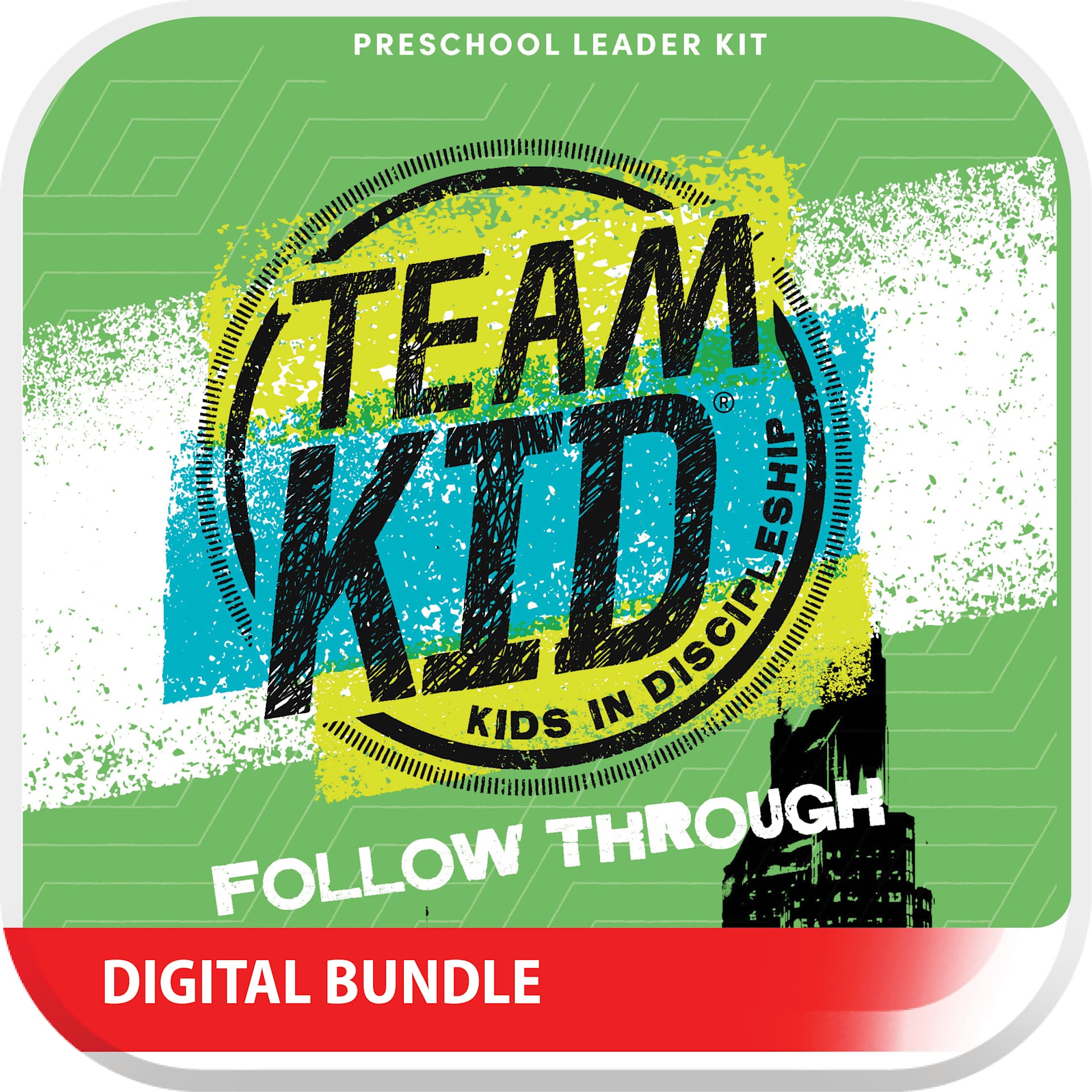 Preschool TeamKID: Follow Through Digital Leader Kit | Lifeway