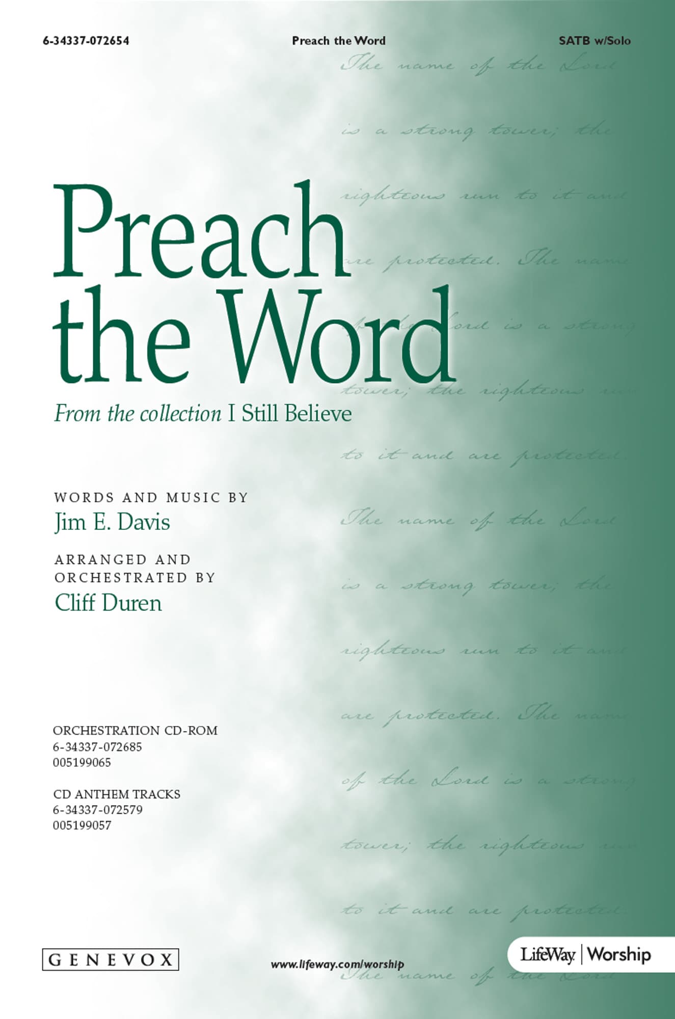 Preach the Word - Downloadable Orchestration | Lifeway