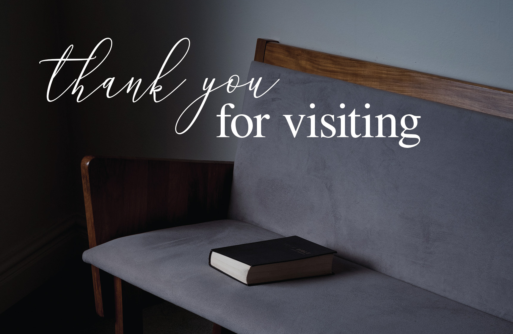 Visitor Postcard: Thank You for Visiting (Package of 25) | Lifeway