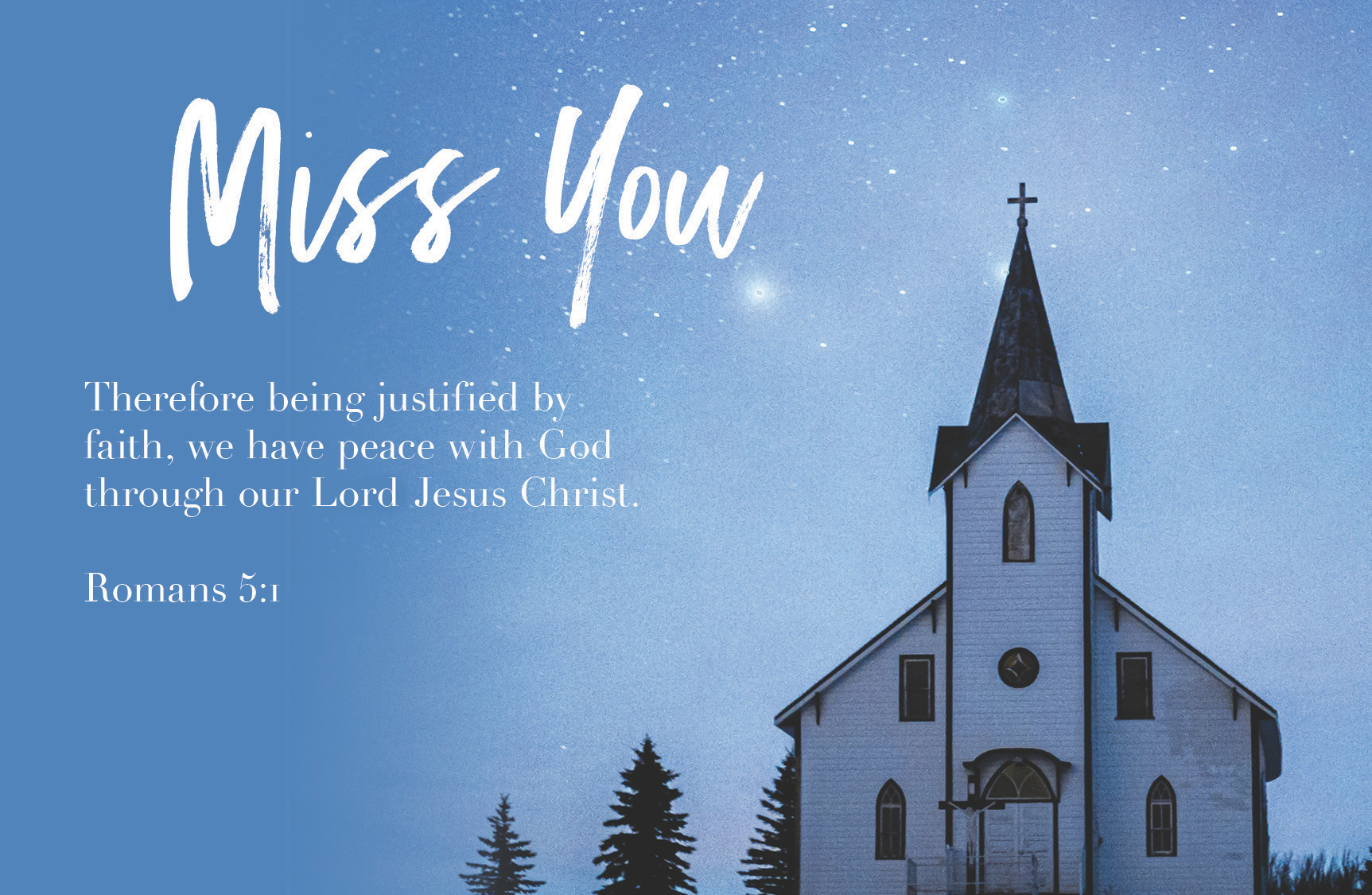 Miss You Postcard: Miss You (Package of 25) | Lifeway