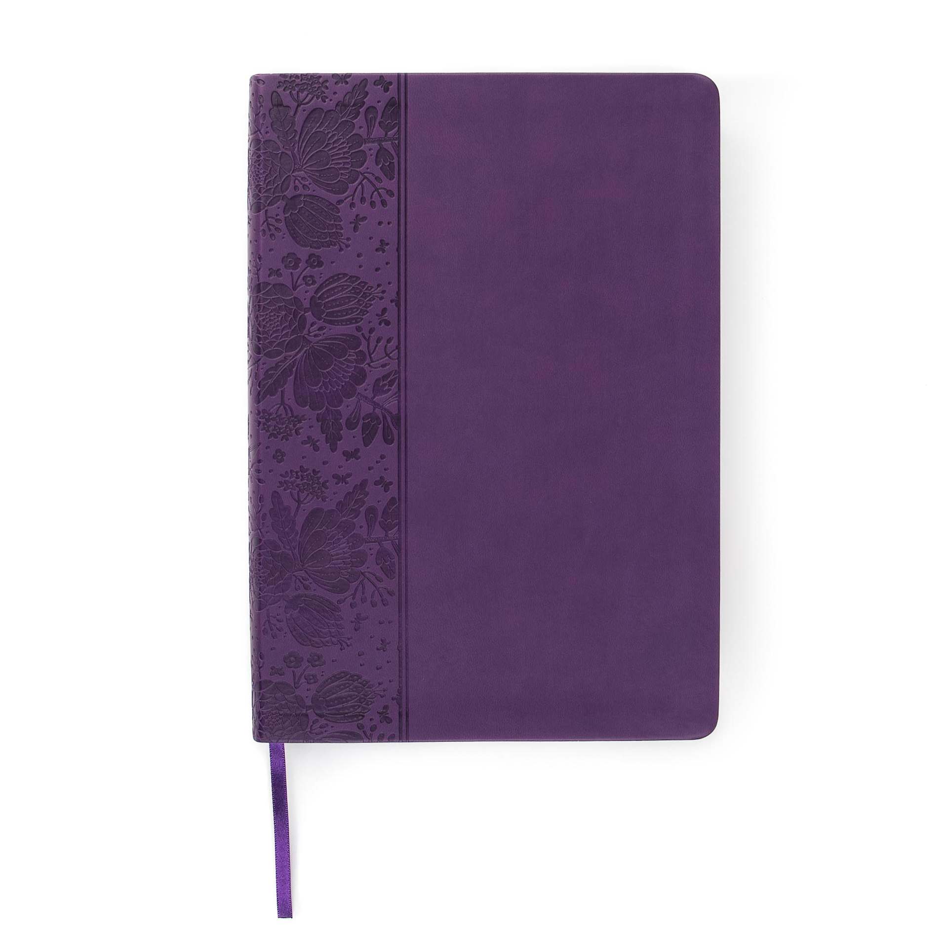 CSB Super Giant Print Reference Bible, Value Edition, Purple ...
