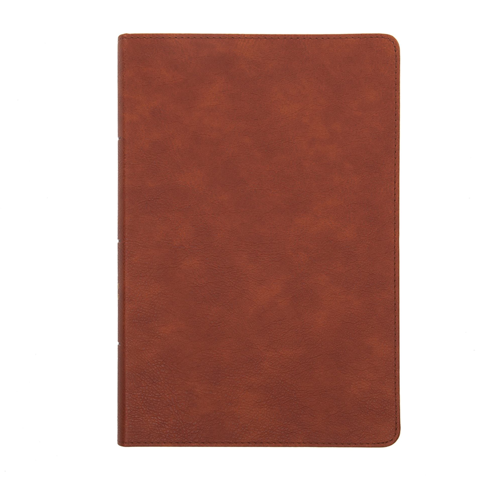 NASB Giant Print Reference Bible, Burnt Sienna LeatherTouch, Indexed ...