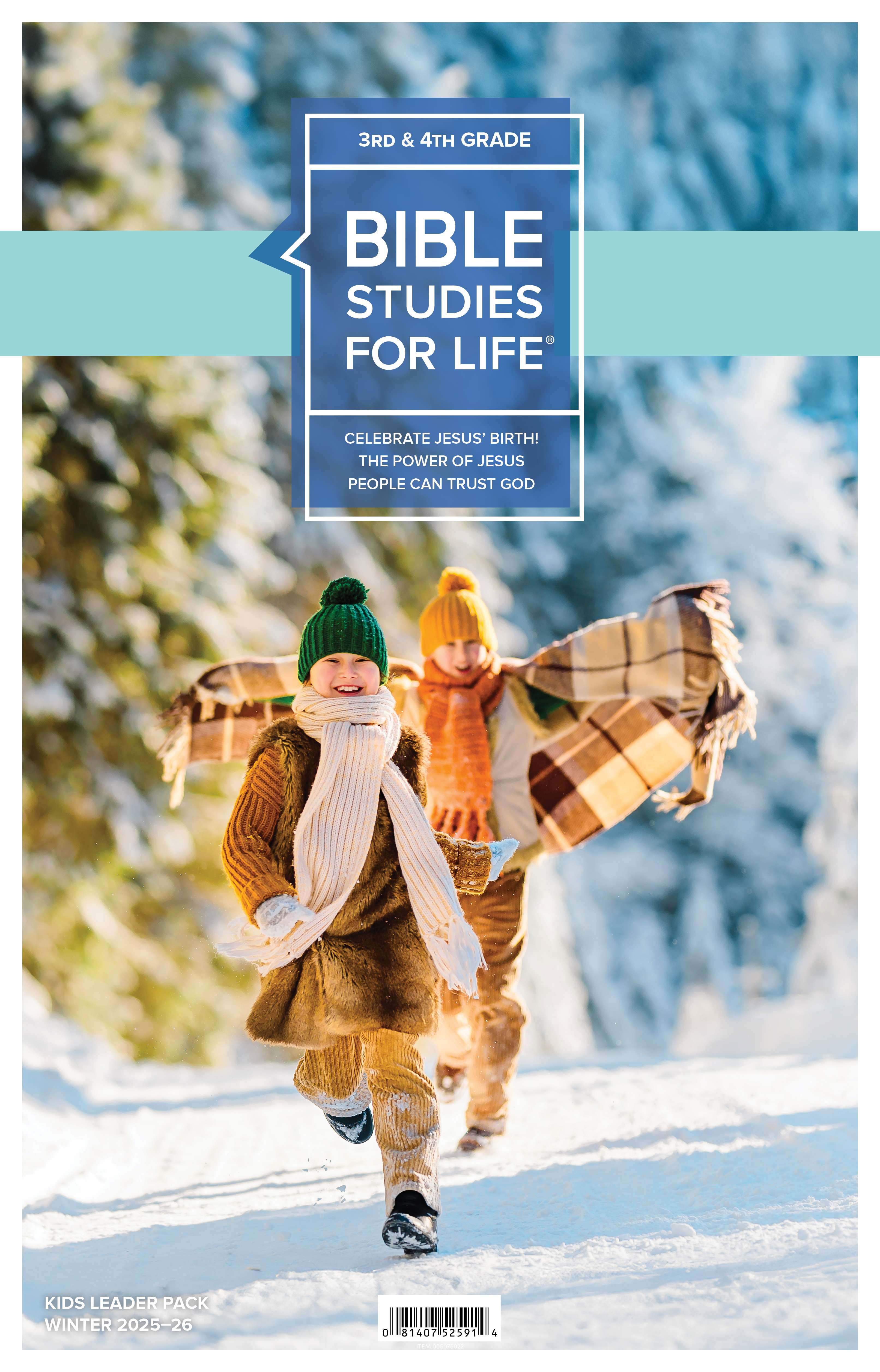 Bible Studies For Life: Kids Grades 3-4 Leader Pack Winter 2026 | Lifeway