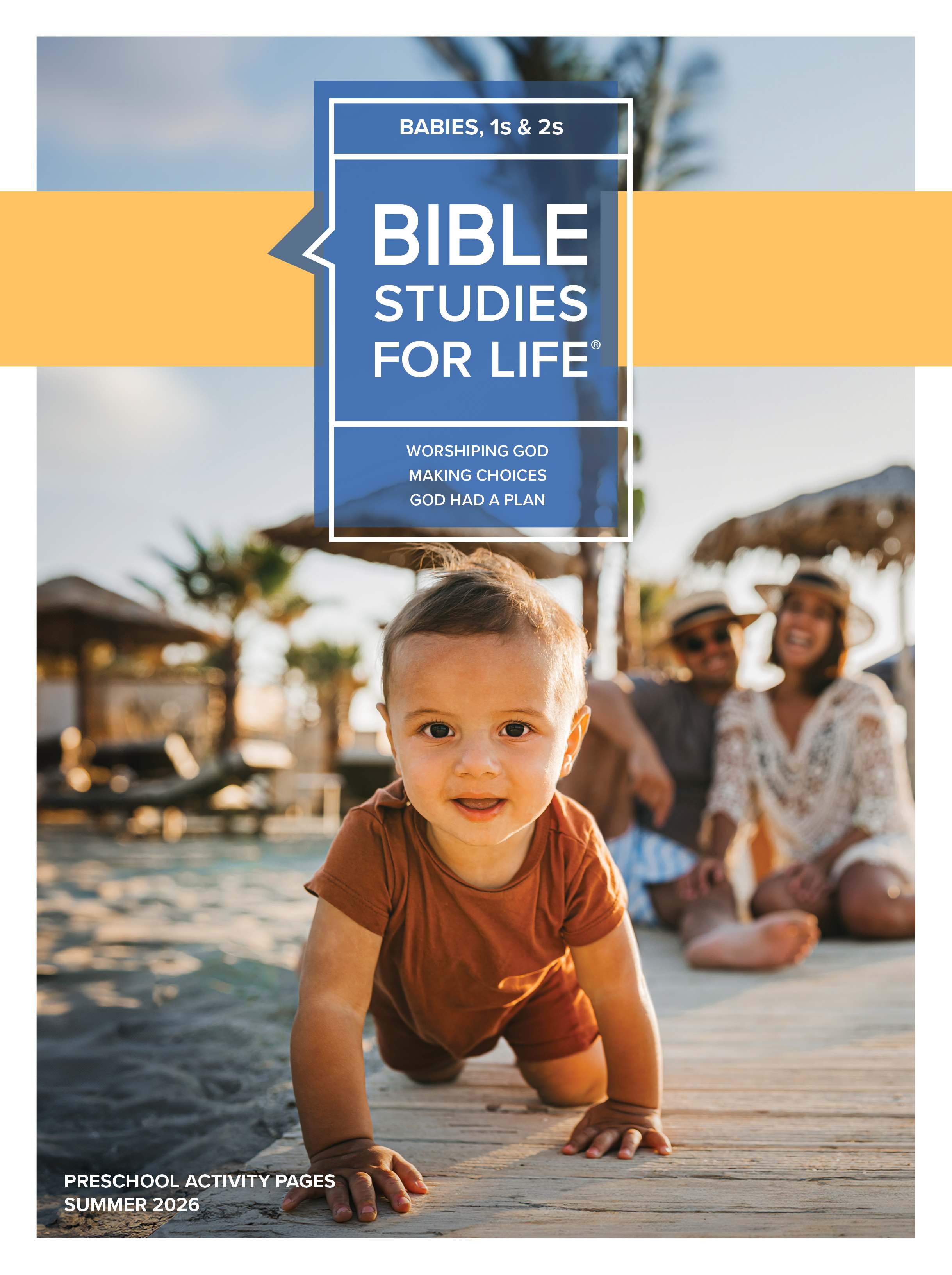 Bible Studies For Life: 1s-2s Activity Pages Summer 2026 | Lifeway