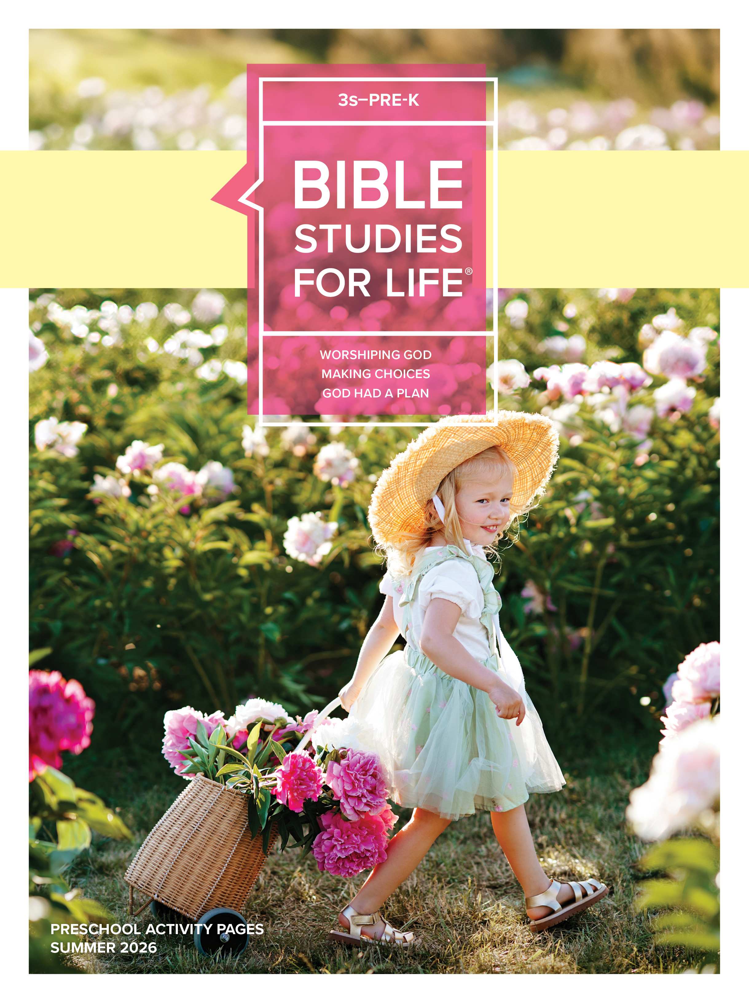 Bible Studies For Life: 3s–Pre-K Activity Pages Summer 2026 | Lifeway