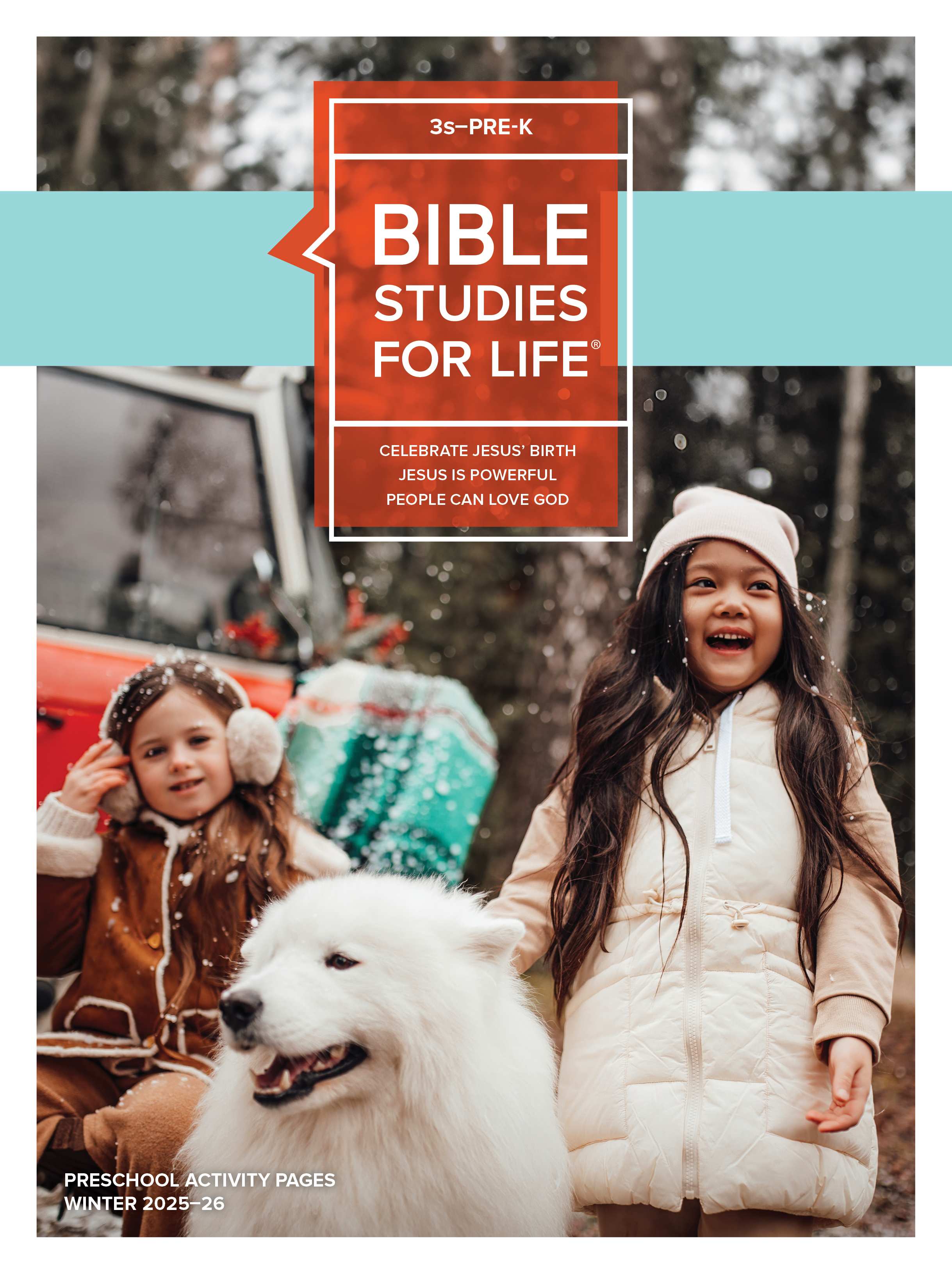 Bible Studies For Life: 3s–Pre-K Activity Pages Winter 2026 | Lifeway