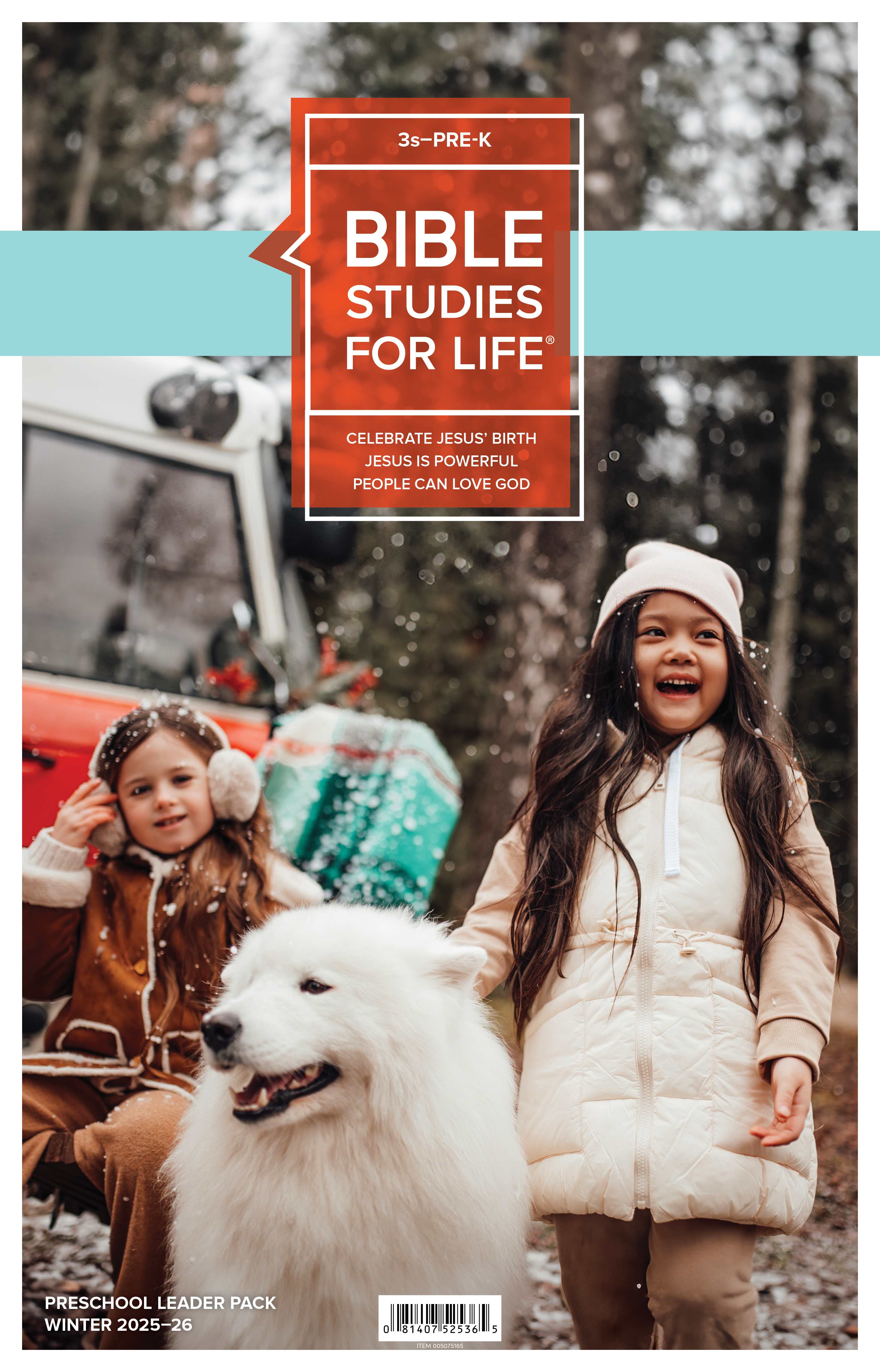 Bible Studies For Life: 3s–Pre-K Leader Pack Winter 2026 | Lifeway