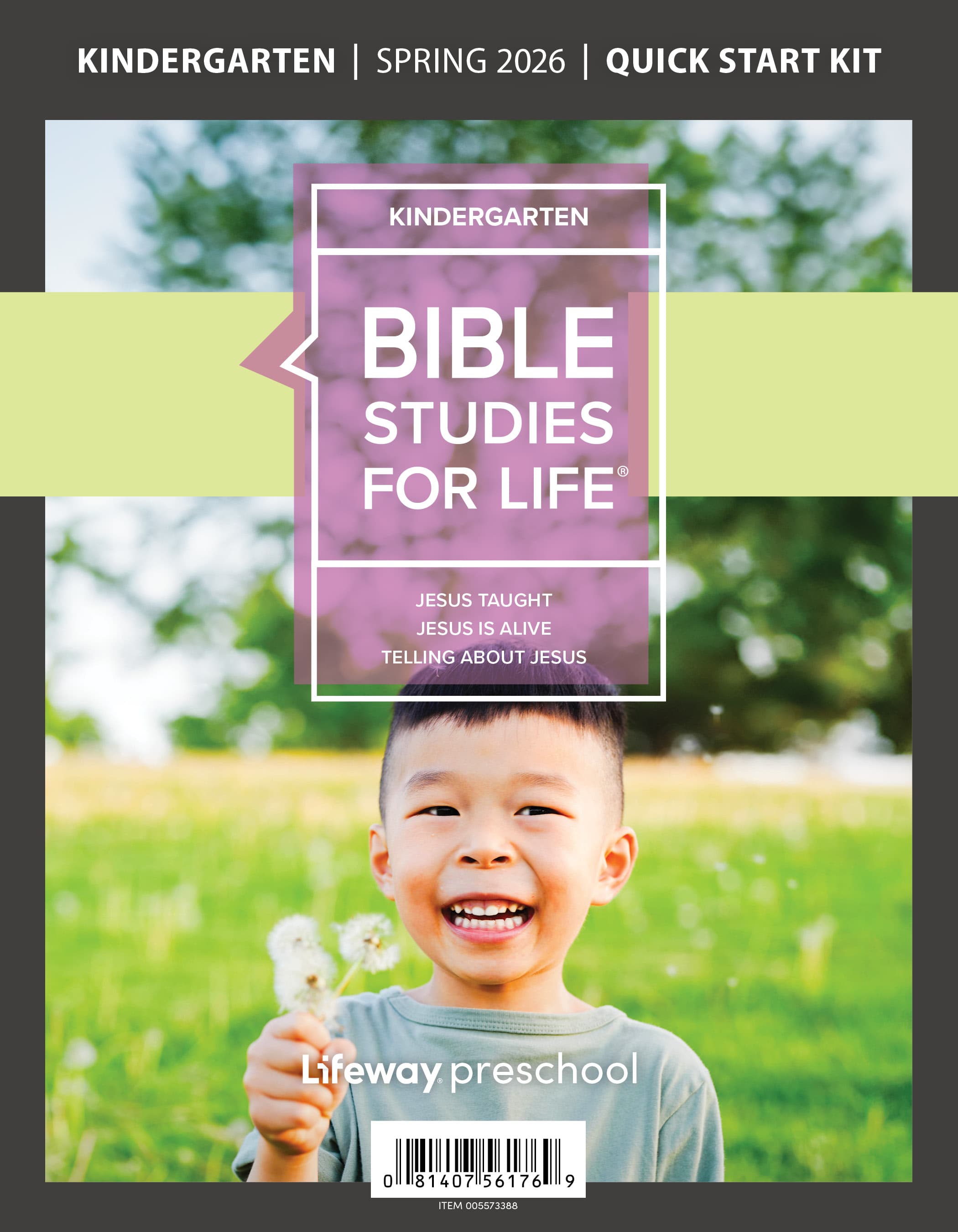 Bible Studies For Life: Kindergarten Quick Start Kit Spring 2026 | Lifeway