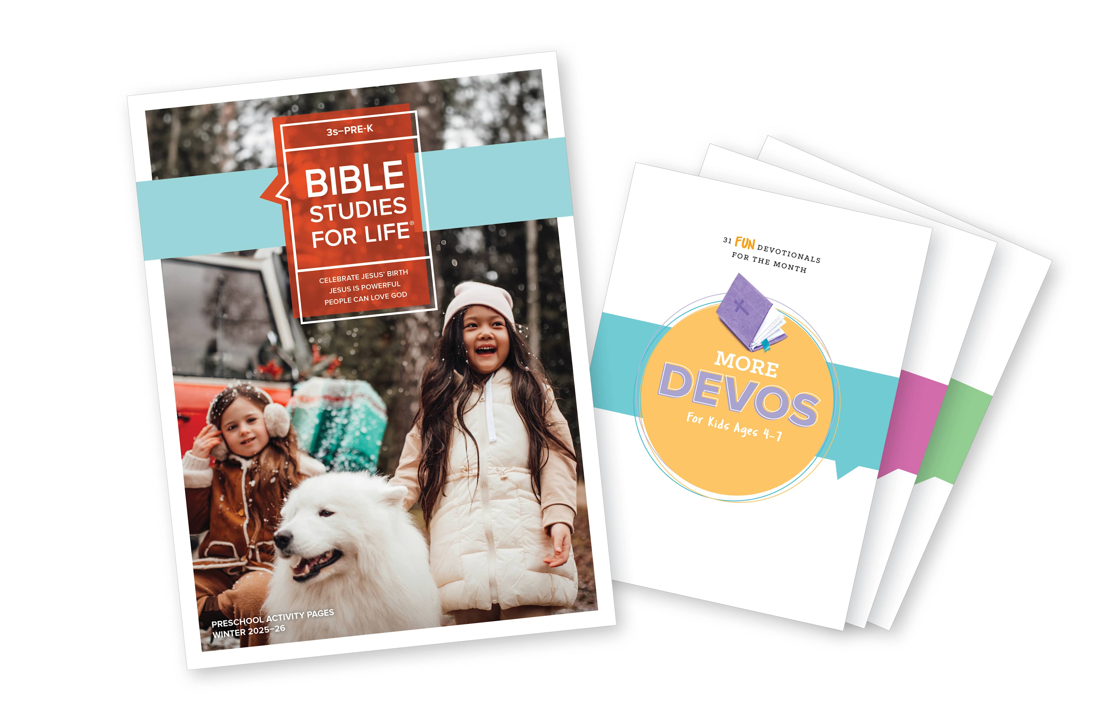 Bible Studies For Life: 3s-Pre-K Activity Pages/More Bundle Winter 2026 | Lifeway