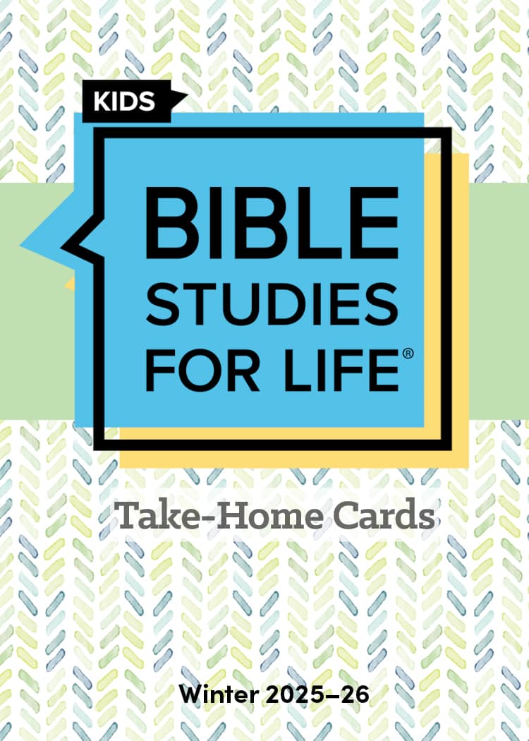 Bible Studies For Life: Kids Take Home Cards Winter 2026 | Lifeway