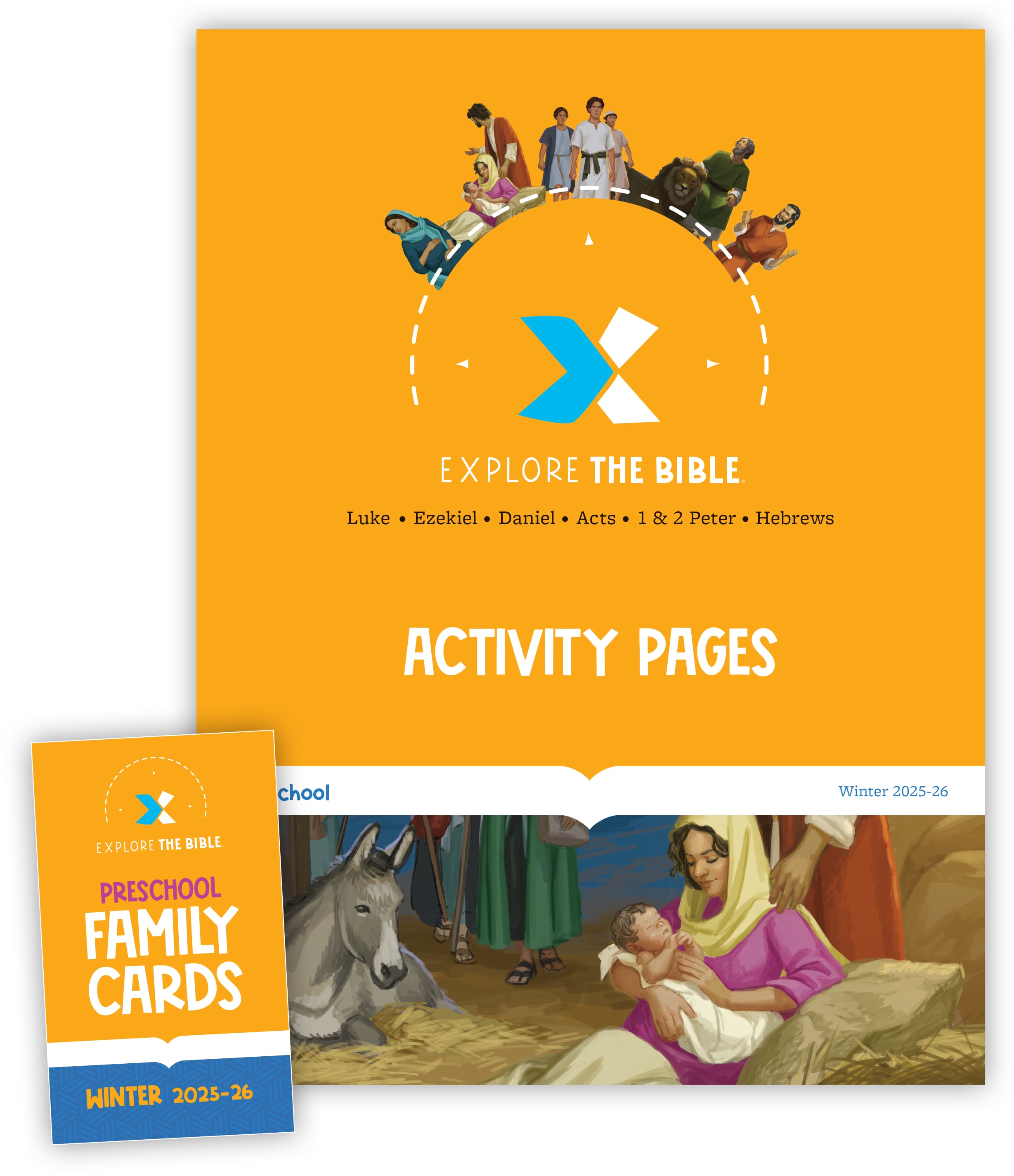 EXPLORE THE BIBLE Preschool Activity Pack - Winter 2026 | Lifeway