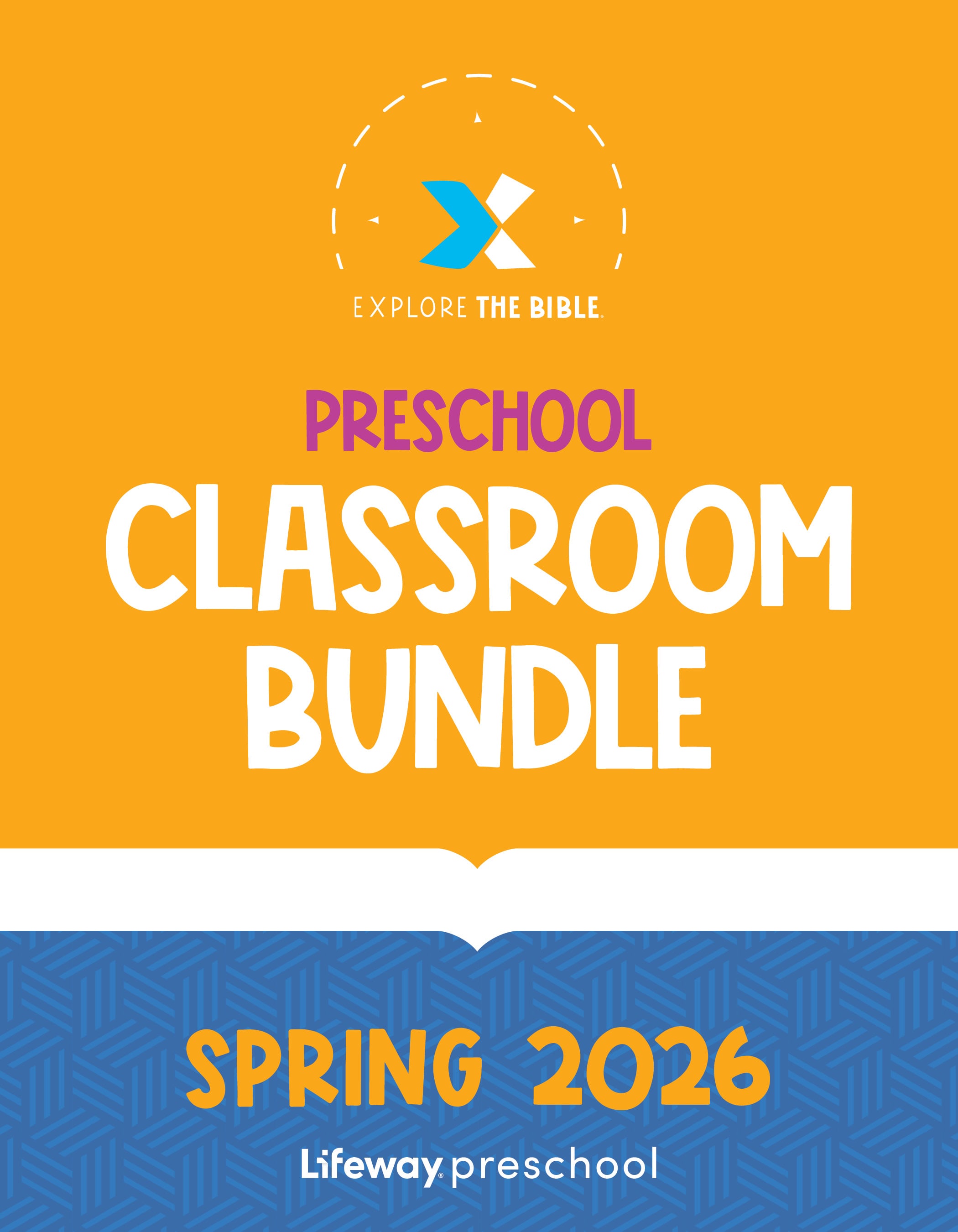 EXPLORE THE BIBLE Preschool Classroom Bundle - Spring 2026 | Lifeway
