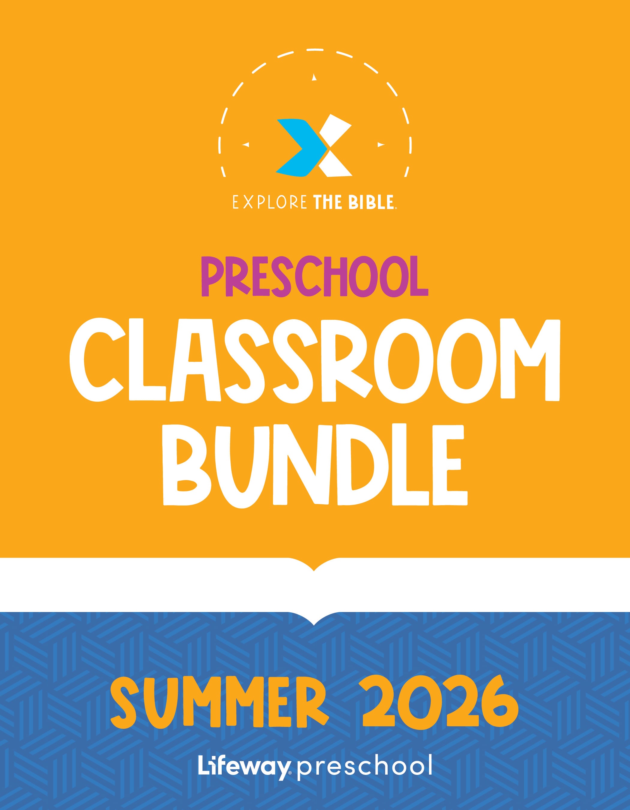 EXPLORE THE BIBLE Preschool Classroom Bundle - Summer 2026 | Lifeway