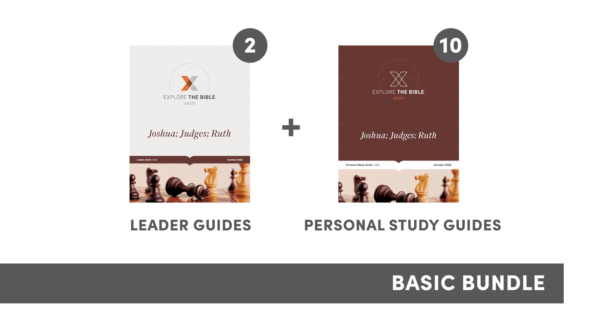 Explore the Bible: Adult Basic Bundle - CSB - Summer 2026 | Lifeway