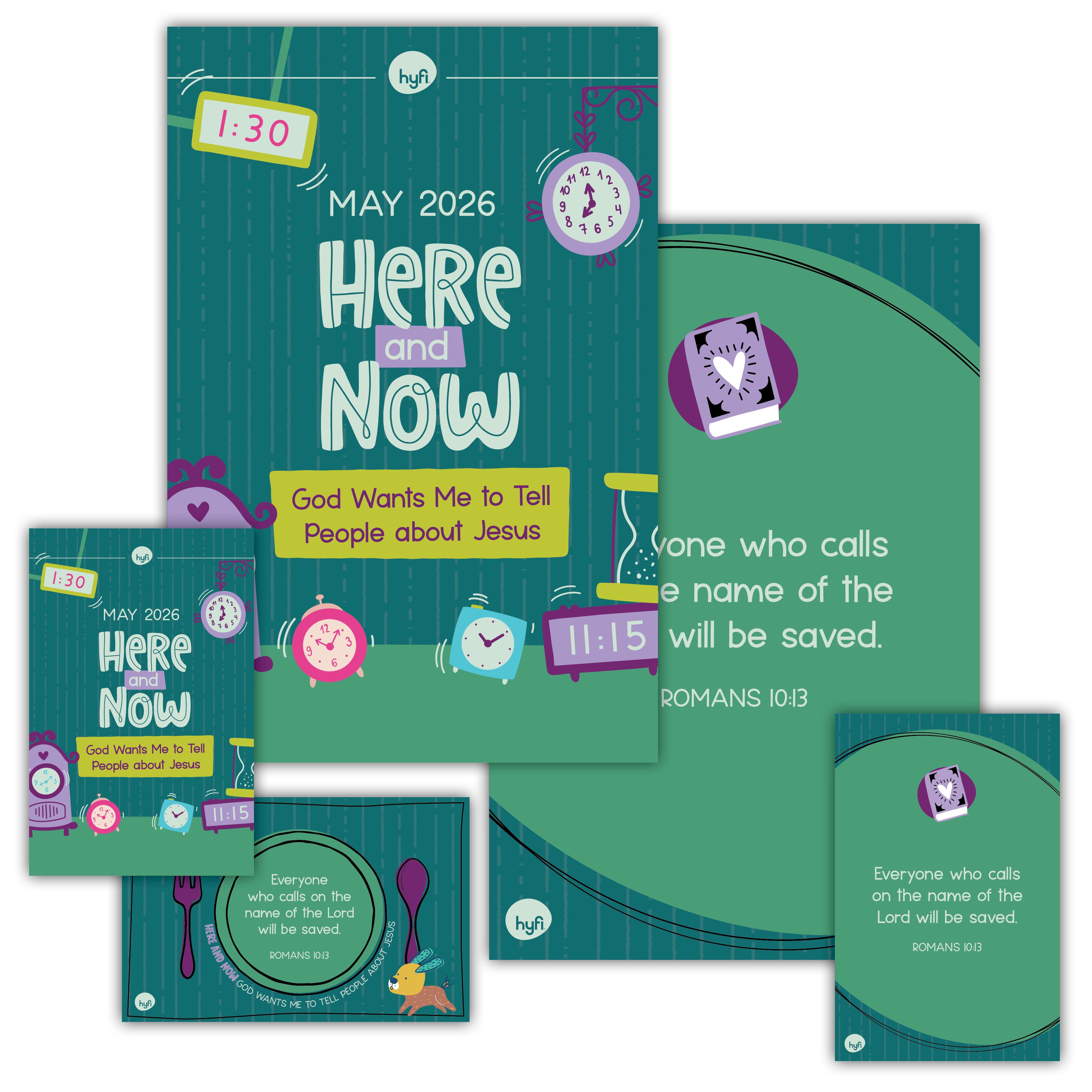 Hyfi Preschool Theme Posters Digital - Here and Now MAY2026 | Lifeway