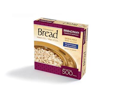 Communion Bread - Hard Uniform Squares (500 Pieces) | Lifeway
