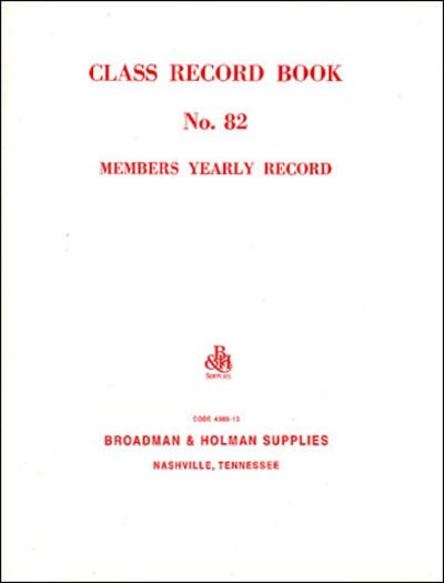 Class Record Book | Lifeway