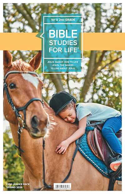 Bible Studies For Life: Kids Grades 1-2 Leader Pack Spring 2026 | Lifeway