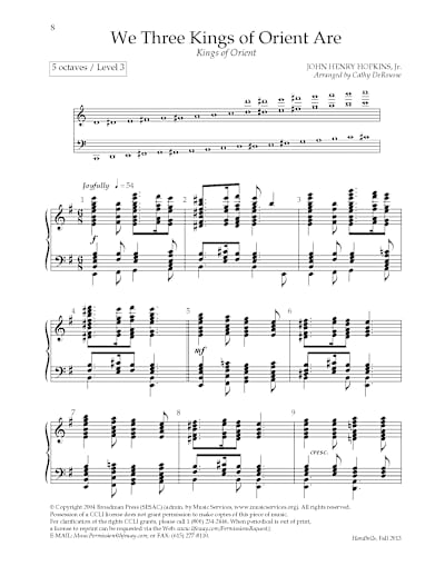 We Three Kings - Downloadable Handbell Arrangement | Lifeway