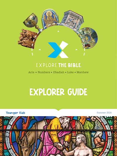 EXPLORE THE BIBLE Younger Kids Explorer Guide - Summer 2026 | Lifeway