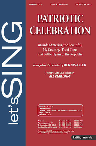 Patriotic Celebration - Anthem Accompaniment CD | Lifeway