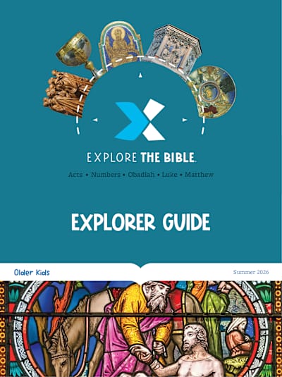 EXPLORE THE BIBLE Older Kids Explorer Guide - Summer 2026 | Lifeway