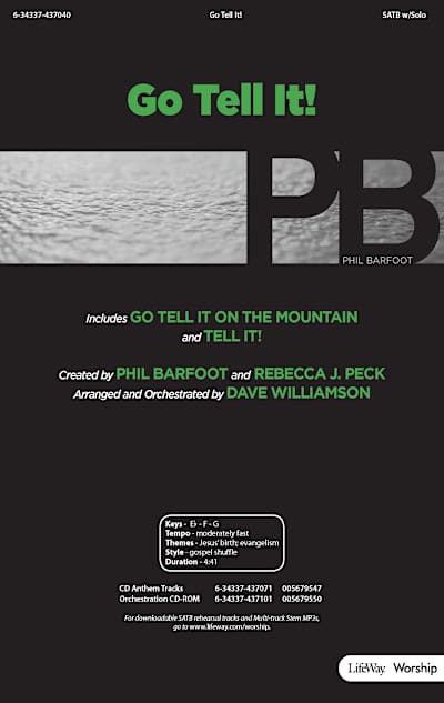 Go Tell It - Downloadable Orchestration | Lifeway