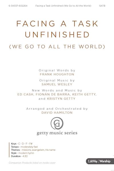 Facing a Task Unfinished (We Go to All the World) - Downloadable Alto ...