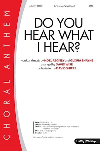 Do You Hear What I Hear? - Downloadable Rhythm Charts | Lifeway