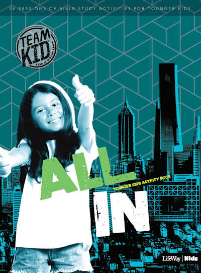 TeamKID: All In - Younger Kids Activity Book | Lifeway