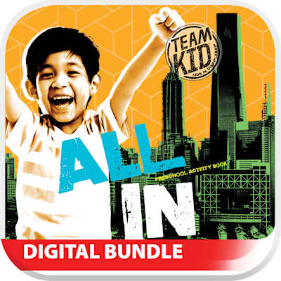 Preschool TeamKID: All In Digital Activity Book | Lifeway