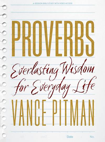 Proverbs - Bible Study Book with Video Access | Lifeway