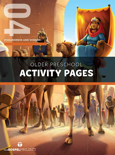 The Gospel Project for Preschool: Older Preschool Activity Pages ...