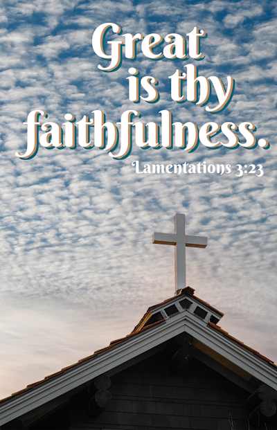 General Worship Bulletin: Great (Package of 100) | Lifeway