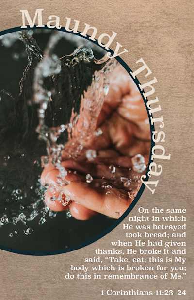 Maundy Thursday Bulletin: On the Same Night (Package of 100) | Lifeway