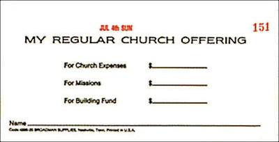 Offering Envelope: My Regular Church Offering (Package of 53) | Lifeway
