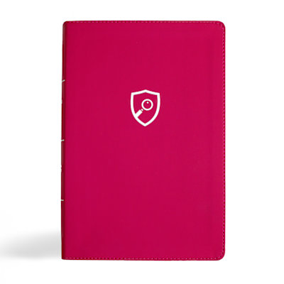CSB Defend Your Faith Bible, Pink LeatherTouch | Lifeway