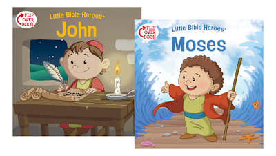 Moses/John Flip-Over Book | Lifeway