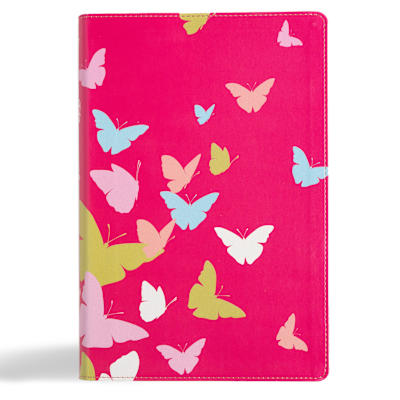 KJV One Big Story Bible, Pink LeatherTouch | Lifeway