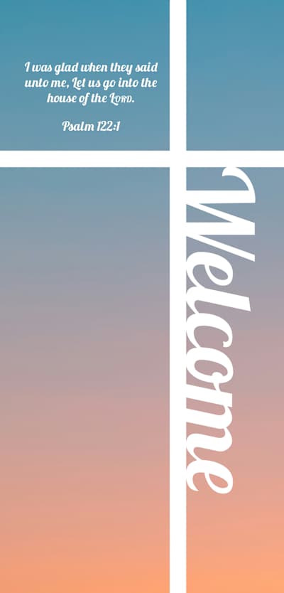 Guest Welcome Card: I Was Glad (Package of 50) | Lifeway