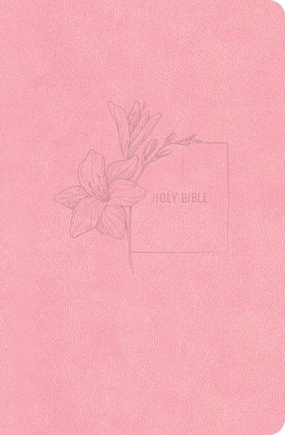 CSB Compact Bible, Value Edition, Soft Pink LeatherTouch | Lifeway