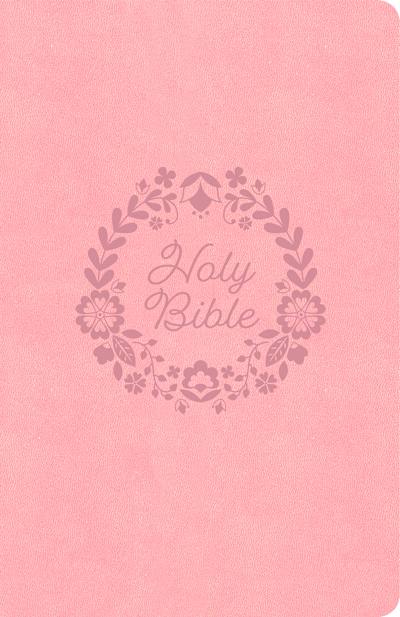KJV Thinline Bible, Value Edition, Soft Pink LeatherTouch | Lifeway
